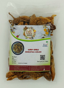 LJL Traders Kerala Special Sun Dried Salted Curd Chillies / Curd dip ...