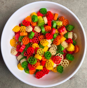 FreshTrain Flower Fryums | Colorful 3D Flower papad (Ready to Fry ...