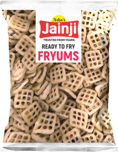 jainji Homemade Ready to Fry Square Papad fryums for kids children ...