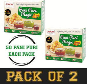 TATLA Instant Ready To Eat Pani Puri ( Gol Gappa ) With Flavourd Pani ...