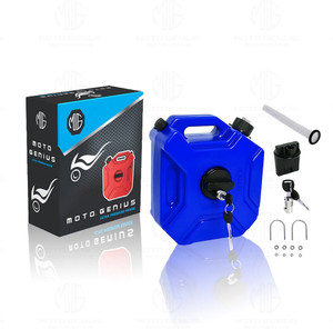 Moto Genius 5L Heavy-Duty Fuel Jerry Can for Motorcycles - Petrol ...