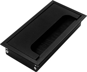 Optifit Desk Hole Cap Square Desk Hole Cover Cable Management Aluminium ...