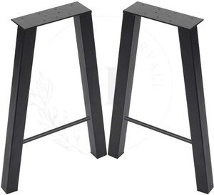 VENTUOS Metal Legs for Table, Dining Table Legs - Set of 2. (T Shape ...