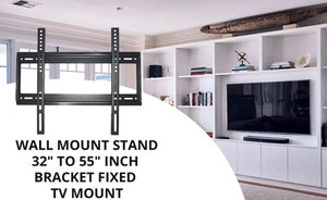 PNETROME Vu GloLED 43inch 50inch 55inch Tv Wall mount Fixed Tv Stand Vu ...