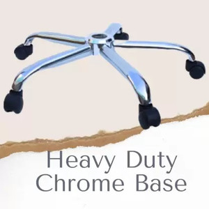 mPower chrome base with caster Swivel Furniture Caster (Pack of1) Bar ...