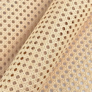Caneshub Cane Mesh Weaving Geometric Mat Roll for Furnishing Table ...