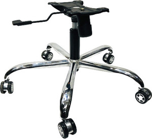 OFFICE SEATING Revolving Chair Steel base with alloy wheel & hydraulic ...