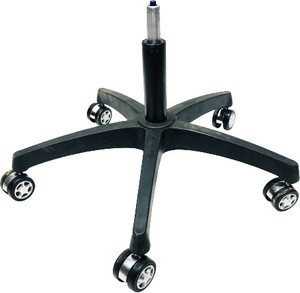 OFFICE SEATING Revolving Chair Star base with alloy wheel and hydraulic ...