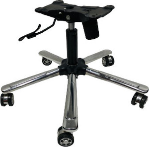 P P CHAIR Chair Base Steel Heavy with Alloy Wheel & Power Hydraulic ...