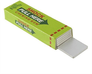 MIG-21 Electric Shock Joke Chewing Gum Shocking Toy Gift Gadget Prank ...