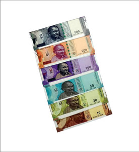 BBS DEAL 39 Each x 6=234 Nakli Note Playing Indian Currency Notes for ...