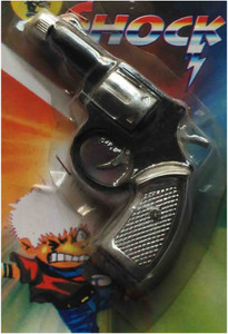 PTCMart Electric Shock Shaped Revolver Gun Plastic with Laser light For ...