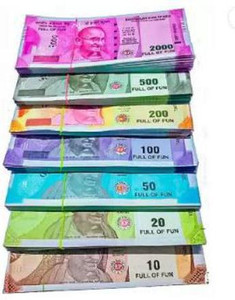 NDS FAKE NOTE EACH 12 DUMMY CURRENCY NOTE Gag Toy Price in India - Buy ...