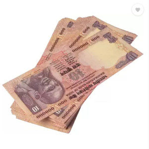 BRAND HOME Nakli Dummy Currency Notes 10 Rs (100 Notes) Fake Notes for ...