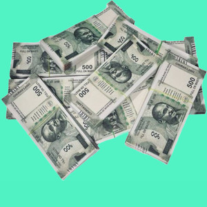 SKY GLORIOUS 500 Rs Dummy fate 100 note Multi-Color Note Set for ...