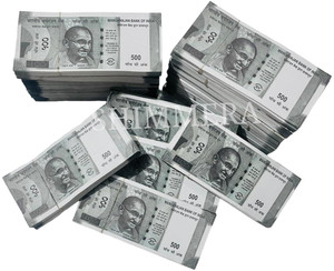 SHIMMERA Nakli Notes Pack of 5 Bundles Dummy Currency (500 Notes ...