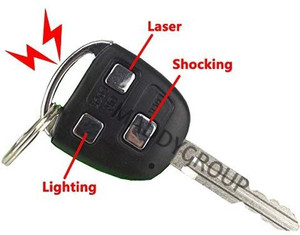 MADDYGROUP Electric Shocking Car Key With Led Light & Laser Light ...