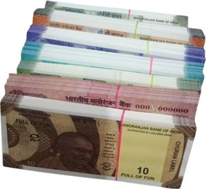 BBS DEAL Combo ( 7 Each x 6 =42 Nakli Note) Playing Indian Currency ...