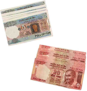 PTCMart Dummy Currency prank notes 100 each | 5-20 | Notes 200pcs India ...