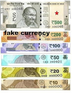 BRILLARE Dummy Indian Currency 250 notes for kids Nakli notes All New ...