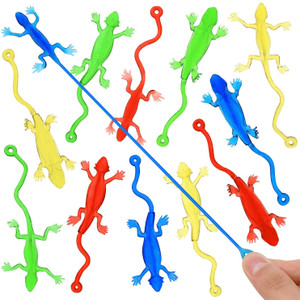 BRAND HOME 10 Pcs Stretchy Sticky Lizards Creative Elastic Climb Wall ...