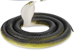 BLC Realistic Plastic Snadkes, Large Rubber Snake Black, Toy Snake That ...