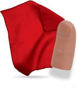 MYSTIFY MAGIK Thumb Tip Magic Tricks with 6 Inch Silk | Fake Thumb Tip ...