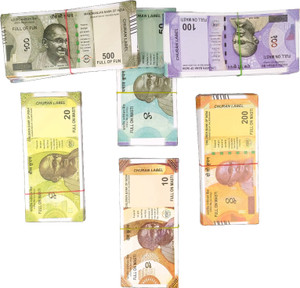 Velinor New Nakli Note Collection for Pretend Play and Educational ...