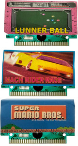 COUNTACH 8 Bit TV Video Game Cassettes Like LUNNERBALL, MACH RIDER RACE ...