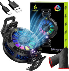 Archer Tech Lab Typhon Pro Universal RGB Mobile Phone Cooler| Instant ...