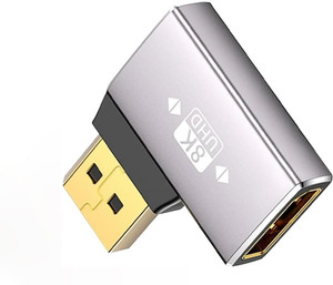Tobo 8K Right Angle Displayport Adapter, Displayport Extender Adapter ...