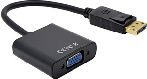 Techna DisplayPort DP to VGA Converter Adapter Compatible with Computer ...