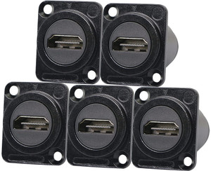 MX HDMI Female To HDMI Female Panel Mounting Connector, 4K Full HD 2789 ...