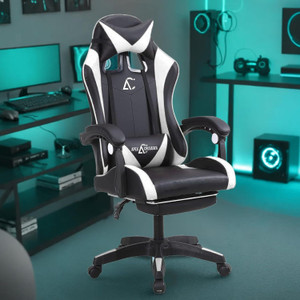SAVYA HOME Snipe Gaming Chair with Retractable Footrest| 135° High Back ...