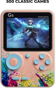 MOBIZAC 500in1 Classic G5 Video Game for Kids with Two Player Support ...