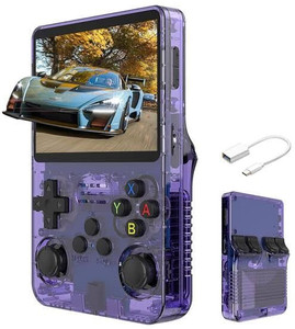 DXP R36S Handheld Game Console, Retro Emulator System Transparent 64 GB ...