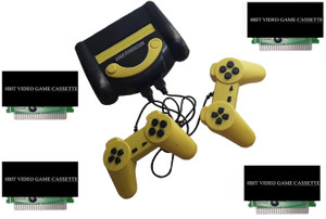 PTCMart TV video game console fun station 8bit extra 4 cassettes ...