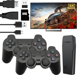 Video Games for Kids Wireless 64GB, 4k HDMI Games Console Built in ...