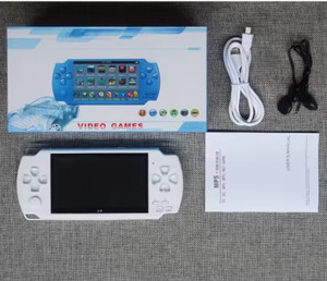 Grabit Video Game Console 4.3-inch color screen 8 GB with Mario, Contra ...