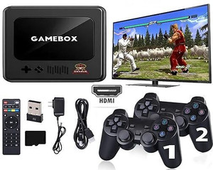BCG G10 Retro Game Console 30000+ Games Classic & 3D Video Game ...