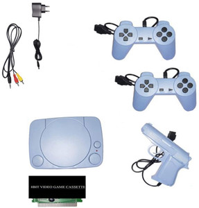 PTCMart cassette 8bit 1 with TV Classic video game console inbuilt game ...