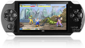 TECHZONE PSP Built-in Games MP4 Player Tv Out Portable Game Console ...