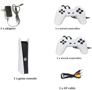 Clubics Games 453 Inbuilt Non Repeat Tv Video Game Console Classic 8 ...