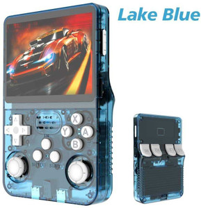 Confiavel R36S Gaming Console Lake Blue limited colour With All Retro ...