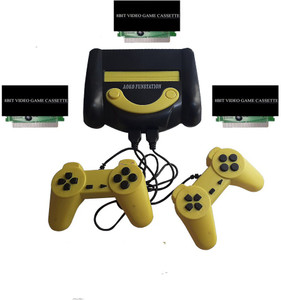 PTCMart TV video game console fun station 8bit extra 3 cassettes ...