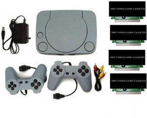 PTCMart 8bit TV Classic video game console with 4 cassettes & inbuilt ...