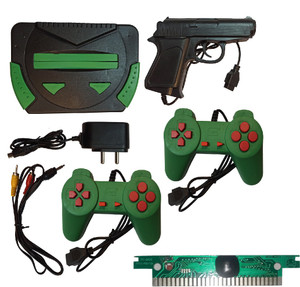 KAIKO 8 Bit Tv Video Gaming Console Extra Chip 1 With Inbuilt Games 40 ...