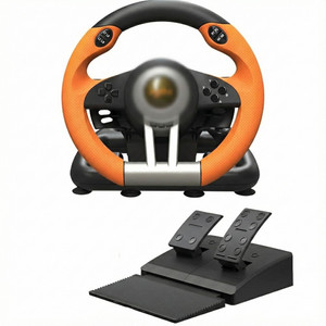 HG WORLD PXN V3 Gaming Steering Wheel with Pedals,180° Rotation ...