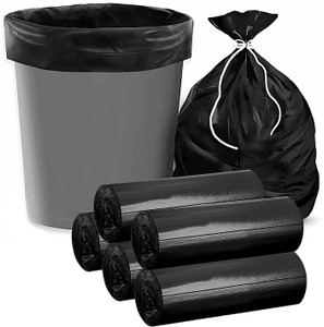 TREANDCARD Small 180 Biodegradable Garbage Bags Dustbin Bags Trash Bags ...