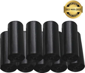 Nagno Black Medium Dustbin Bags Eco-Friendly Home& Office Wastage Bags ...